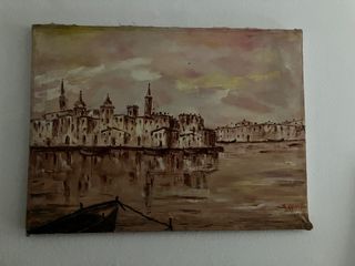 Quadro olio su tela