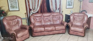 DIVANO CON 2 POLTRONE