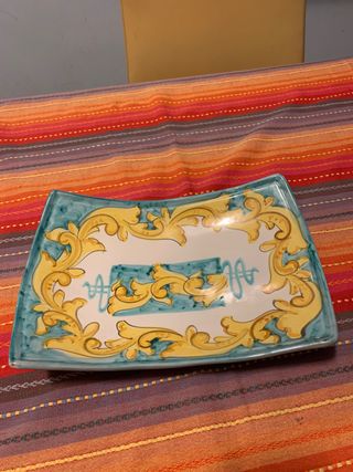 Centro tavola in ceramica Vietrese