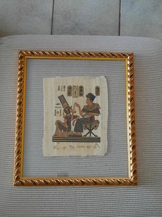 Quadro papiro egiziano originale