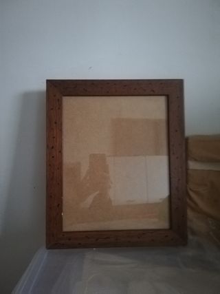 cornice in legno arte povera