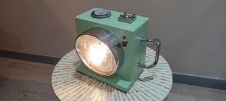 Lampada artigianale con illuminazione a led