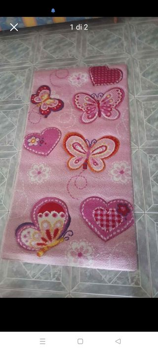 tappeto poco home col rosa MIS 150 x 70 chamant k