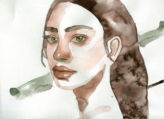 Dipinto originale ad acquarello 