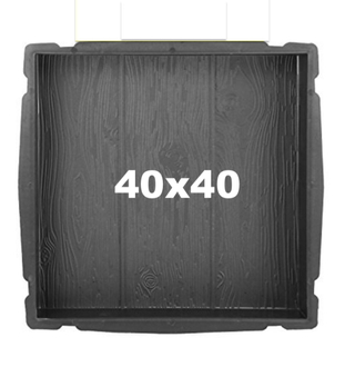 Stampo cemento Forma pavimento Effetto LEGNO 40x40