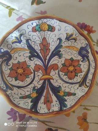 piatto decorato