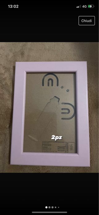 IKEA - fiskbo cornice foto (2pz)