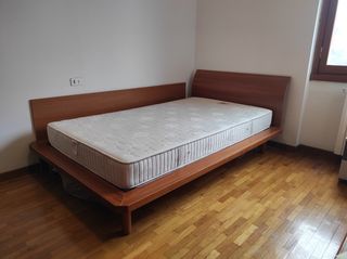Letto 1 piazza e 1/2 - in CILIEGIO + Materasso 