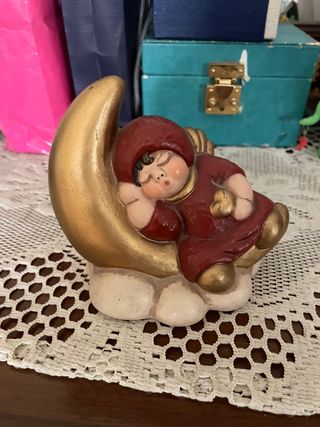 Angelo Thun su nuvola e luna 