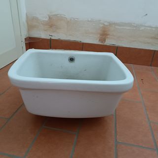 lavatoio ceramica bianca 45x35