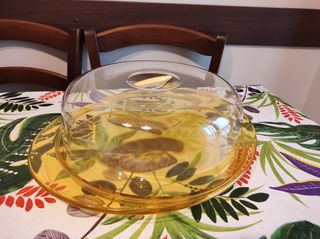 Porta vivande Guzzini giallo oro