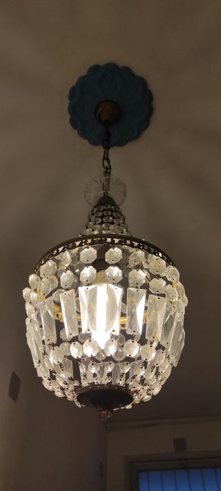 lampadario vintage a palloncino