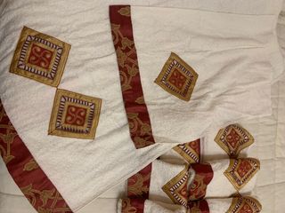 Set asciugamani Firenze ricami