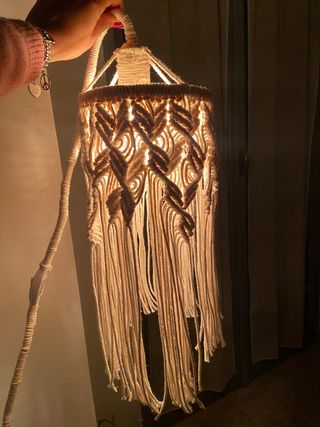 Lampadario fatto a mano