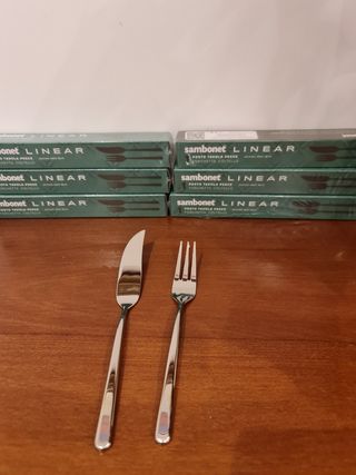 Servizio posate pesce Sambonet Linear da 6