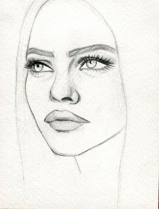 Disegno originale a matita