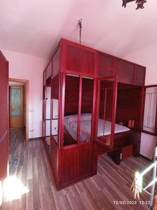 letto matrimoniale alcova