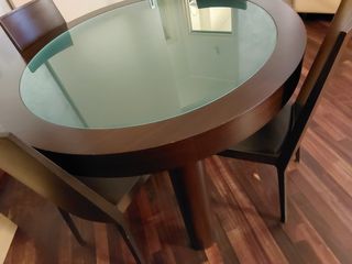 Tavolo da pranzo tondo + 6 sedie