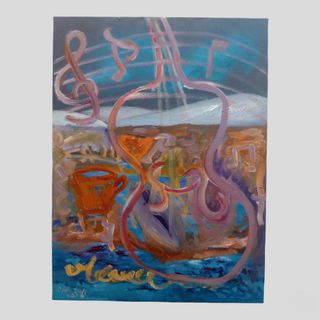 Dipinto Originale Olio su Tela Firmato D'Autore