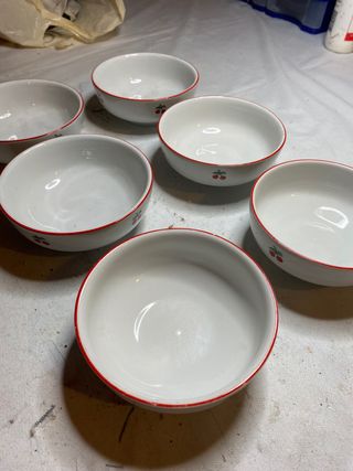 Servizio 6 tazze macedonia , Richard Ginori