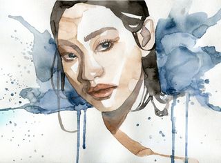 Dipinto originale ad acquarello 