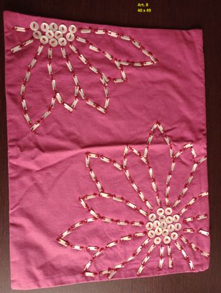 Federa Cuscino 100% Cotone Indiano