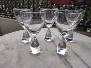 Set 5 Bicchieri Holmegaard Princess Di Severin