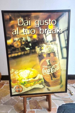 Insegna Vintage Coke