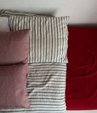 Edredón,almohada y cojines fundas a juego