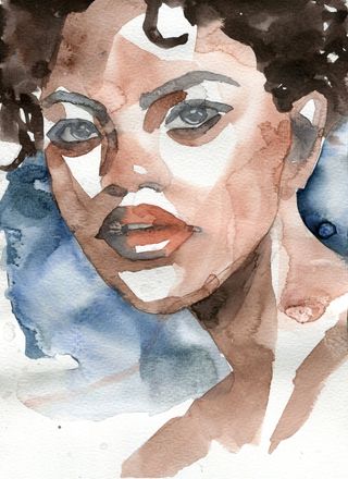 Dipinto originale ad acquarello 