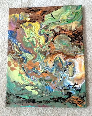 Opere d'arte originale, astratta moderna