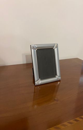 Cornice per foto in metallo epoca vintage 