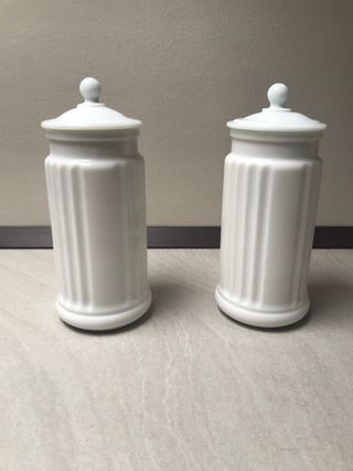 Coppia contenitori Bormioli in arcopal 