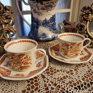 2 tazzine inglesi Royal Staffordshire, J. & C. 