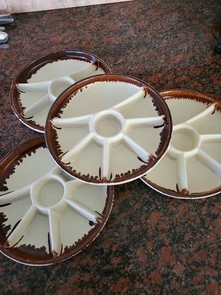 piatti per fonduta o dolci 