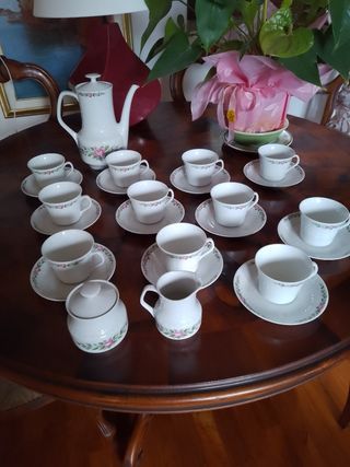 servizio da tè anni 60 70  porcellana Bavaria 