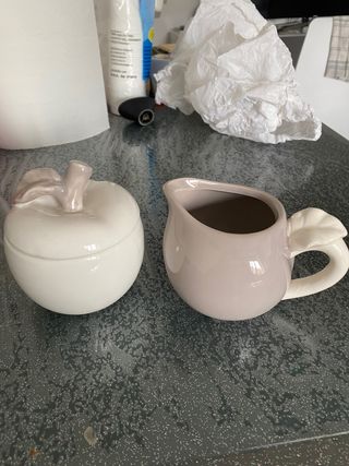 Lattiera e zuccheriera 