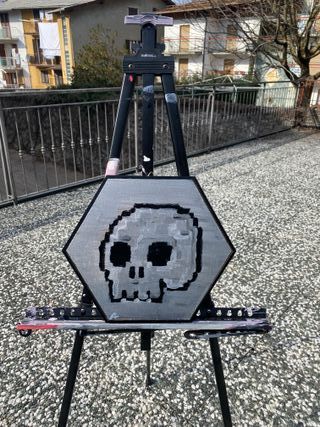 Teschio 2.0  Opera d'arte originale e unica