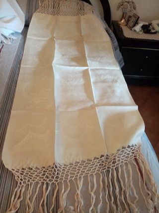 asciugamano con frange