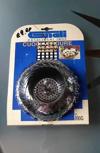 Vassoio Inox cuoci verdure