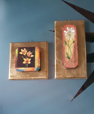 Quadretti su legno