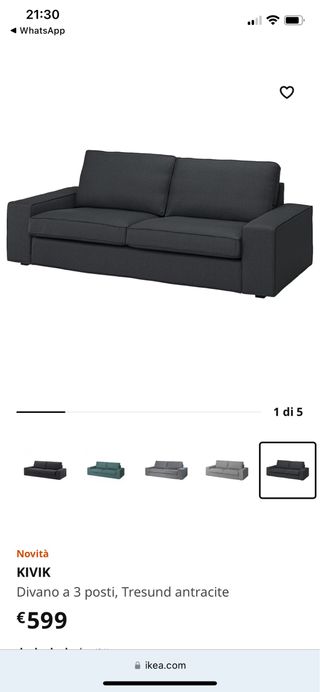 Divano Kivik Ikea 3 posti
