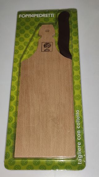 Set tagliere e coltello Foppapedretti 