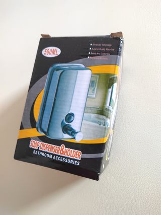 Dispenser sapone liquido acciaio inox