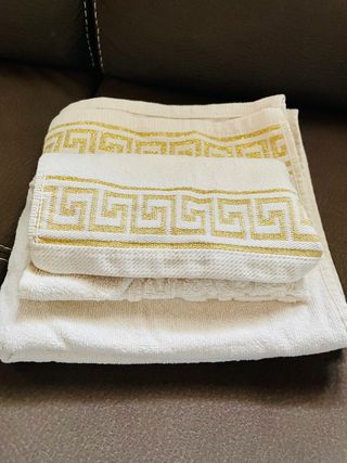 Set asciugamani da bagno 