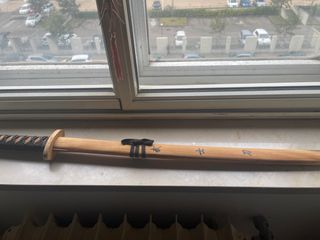 Spada samurai in legno katana giapponese 