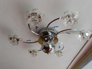Lampadario psichedelico con telecomando