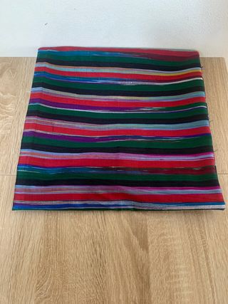 Scampolo di stoffa nuovo rigato 