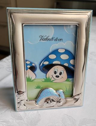 Cornice Valenti in argento bimbo