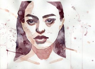 Dipinto originale ad acquarello 